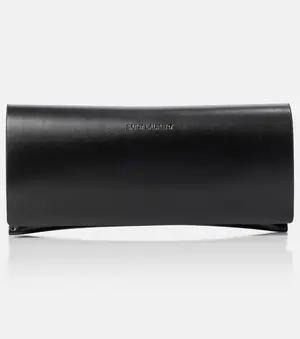 Saint Laurent Square Acetate Eyeglasses - Black