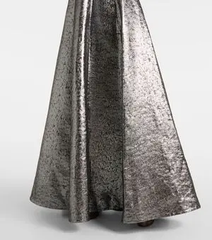 EMILIA WICKSTEAD Jacquard Gown - Metallic