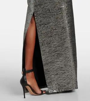 EMILIA WICKSTEAD Laelia Jacquard Bustier Gown