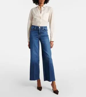 FRAME Le Slim Palazzo Wide-leg Jeans
