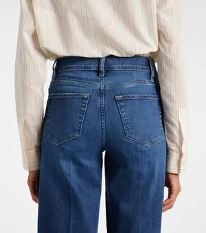 FRAME Le Slim Palazzo Wide-leg Jeans