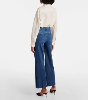 FRAME Le Slim Palazzo Wide-leg Jeans