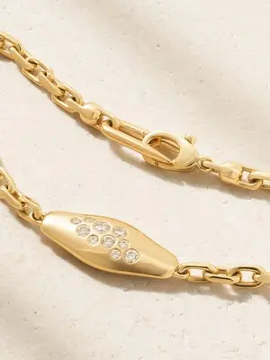 UNIFORM OBJECT 18-karat Diamond Bracelet
