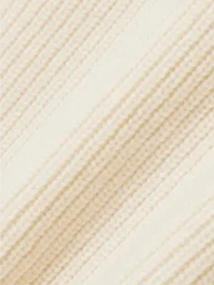 Arch4 Ribbed Cashmere Half-zip Snood