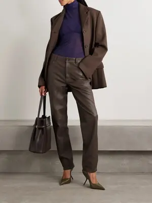 16Arlington Isse" Stretch-jersey Turtleneck Top