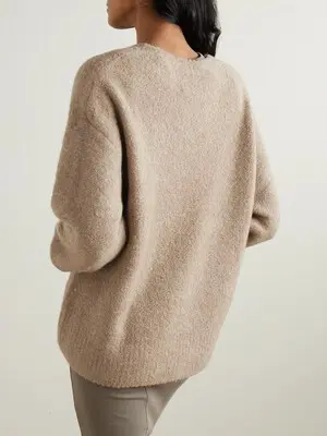 Arch4 Iman Cashmere-blend Bouclé-knit Sweater