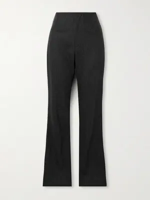THE FRANKIE SHOP Morrison Wool-blend Straight-leg Trousers
