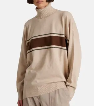 Brunello Cucinelli Wool, Cashmere, And Silk Sweater