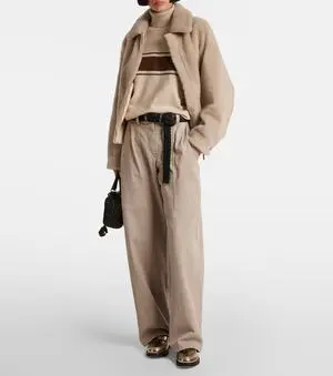 Brunello Cucinelli Wool, Cashmere, And Silk Sweater