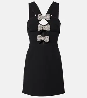 Rebecca Vallance Eliana Embellished Minidress - Black