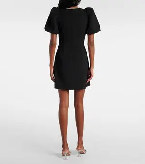 Rebecca Vallance Estella Embellished Crepe Mini Dress