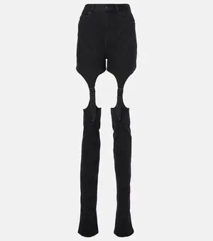 Mugler Straight Leg Jeans For Women