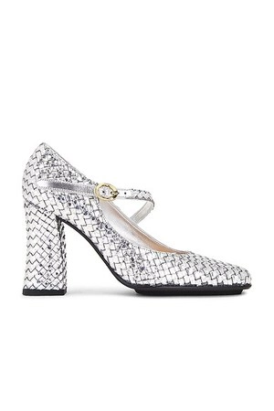 Bottega Veneta Step Pump - Silver