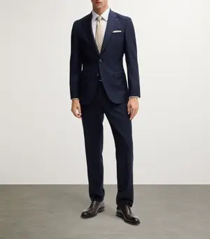 BOSS Stretch-cotton Slim Shirt - White