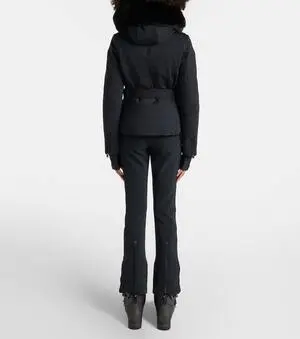Goldbergh Hida Faux Fur-trimmed Ski Jacket - Black