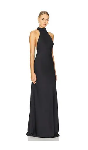 Misha Collection Evianna Satin Gown