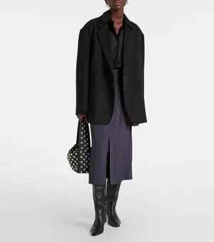 THE FRANKIE SHOP Judy Midi Skirt