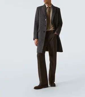 Zegna Cotton And Cashmere Shirt