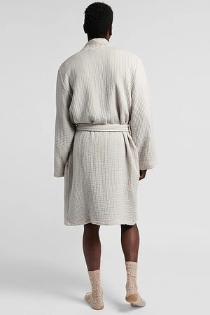 PARACHUTE Cloud Cotton Robe - Bone