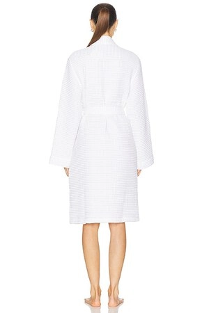 PARACHUTE Waffle Robe - White