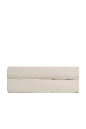 PARACHUTE Percale Fitted Sheet - Bone