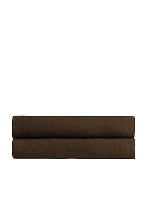PARACHUTE Linen Fitted Sheet - Java