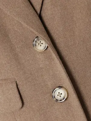 Veronica Beard Nalani Dickey Brushed-twill Blazer