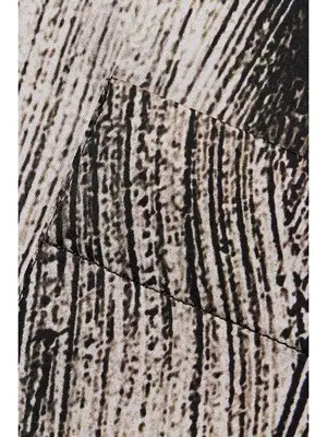 LOUISA BALLOU Oversized Printed Stretch-silk Shirt