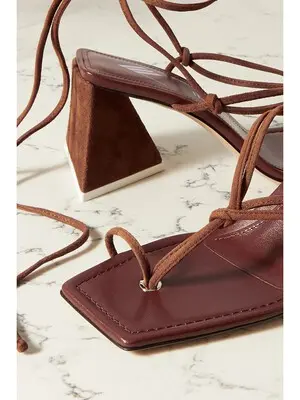 Attico Mona Suede Sandals