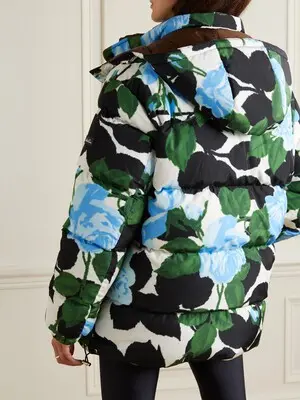 RICHARD QUINN Reversible Floral-print Quilted Shell Down Jacket