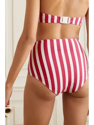 ERES Samba Encanta Striped Bikini Briefs - Pink