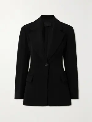Proenza Schouler Wool-twill Peak Lapel Blazer