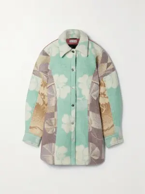 RAVE REVIEW Patchwork Felt Jacket