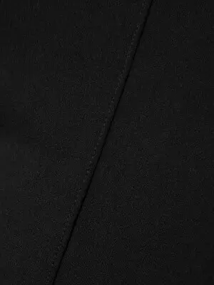 Gauge81 Afega Asymmetric Stretch-jersey Flared Pants