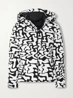 Aztech Mountain Ed Curtis Nuke Printed Down Ski Jacket