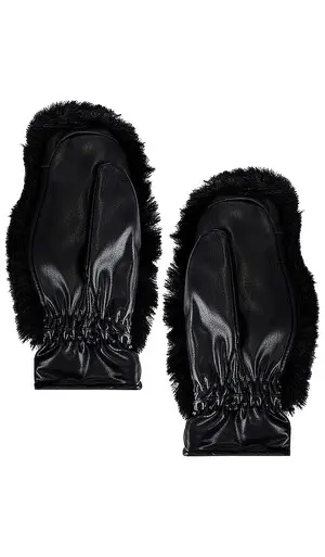 Goldbergh Hill Faux Fur Mittens