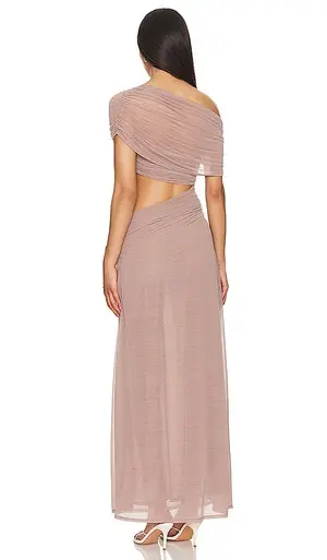 Lpa Mona Maxi Dress - Taupe