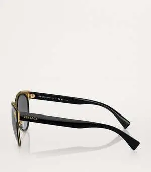 Versace Metal Sunglasses - Black