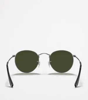 Ray-ban Round Metal Sunglasses - Grey