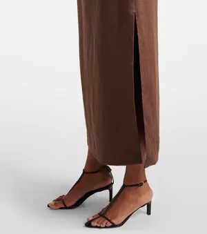 SIR. Linen Midi Dress