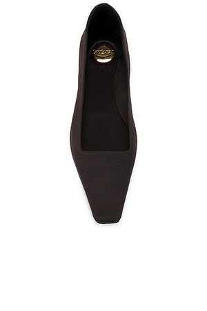 Saint Laurent Poppy Ballerina Flat