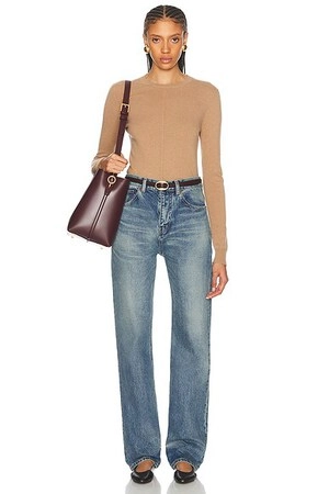 Saint Laurent Cashmere Crewneck Sweater