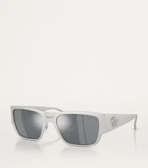 Versace Metal Sunglasses - Silver