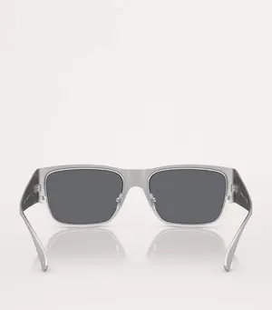 Versace Metal Sunglasses - Silver