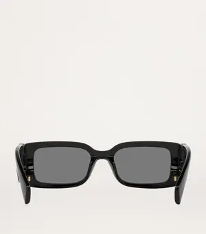 Gucci Rectangle D-frame Sunglasses