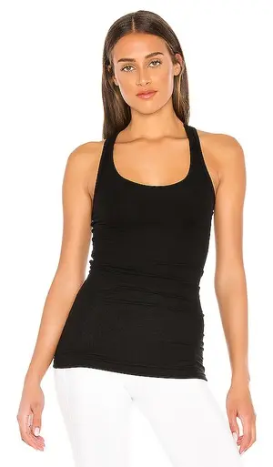 Splits59 Ashby Rib Racerback Tank - Black