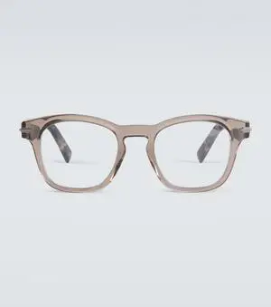 Dior Square Frame Glasses - Beige