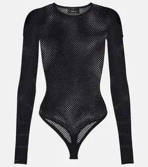 Wardrobe.NYC Wool-blend Bodysuit