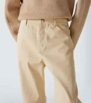 JIL SANDER Mid-rise Straight Jeans