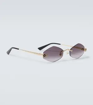 Cartier Panthere De Oval Sunglasses